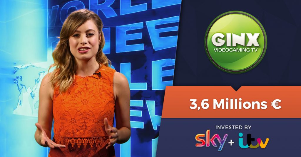 Sky et ITV investissent 3,6 millions d’euros dans Ginx TV - Smartcast